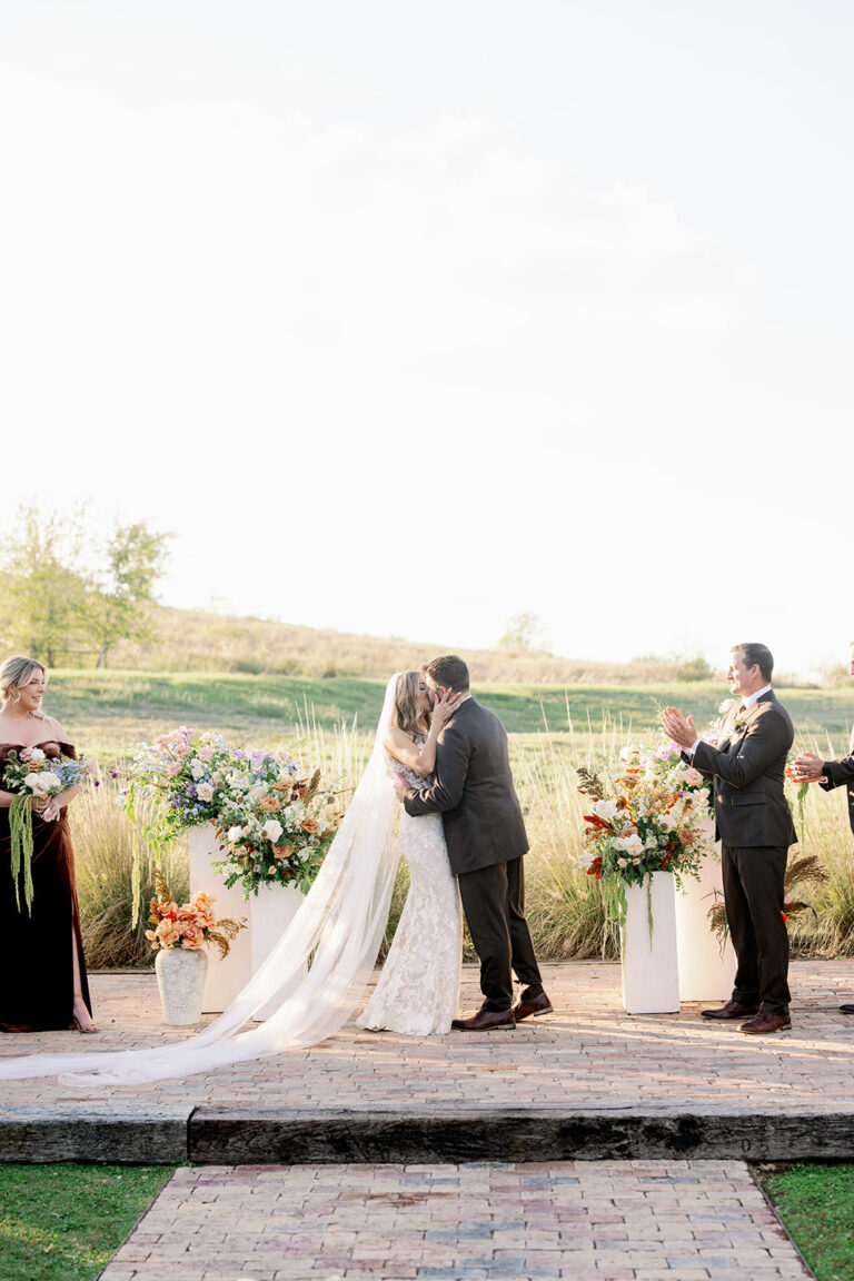 Funky Statement Wedding Flowers | Natalie + Jon - The Sunrise Petal Company
