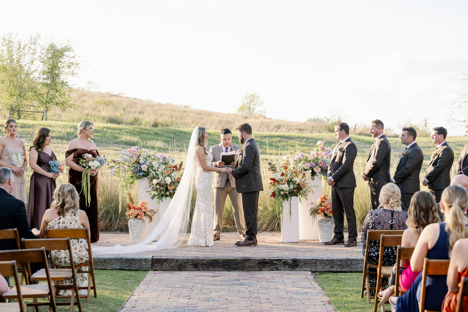 Funky Statement Wedding Flowers | Natalie + Jon - The Sunrise Petal Company